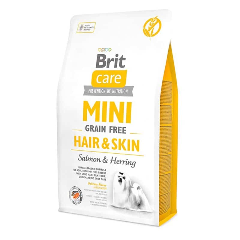 Brit Mini Pelo y Piel - 2Kg — TusMascotas.cl — Alimento para perros