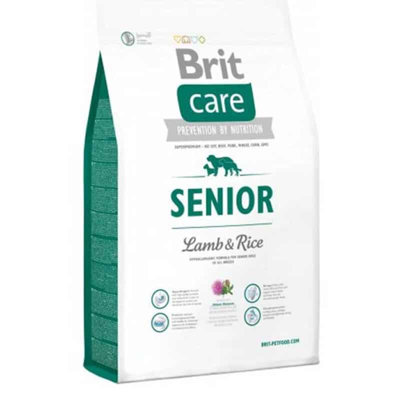 Brit Care Senior Lamb and Rice 3Kg — TusMascotas.cl - Alimento