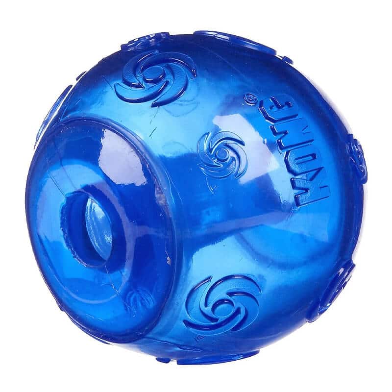 Kong Squeezz Ball - L - Azul — TusMascotas.cl Kong Squeezz