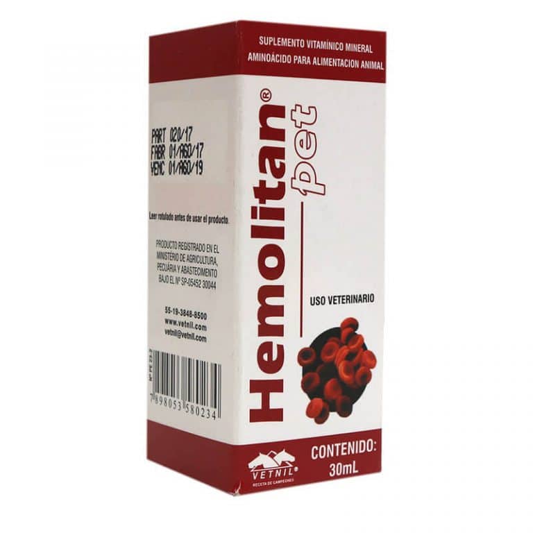 Hemolitan Pet 30ml — TusMascotas.cl suplemento vitaminico