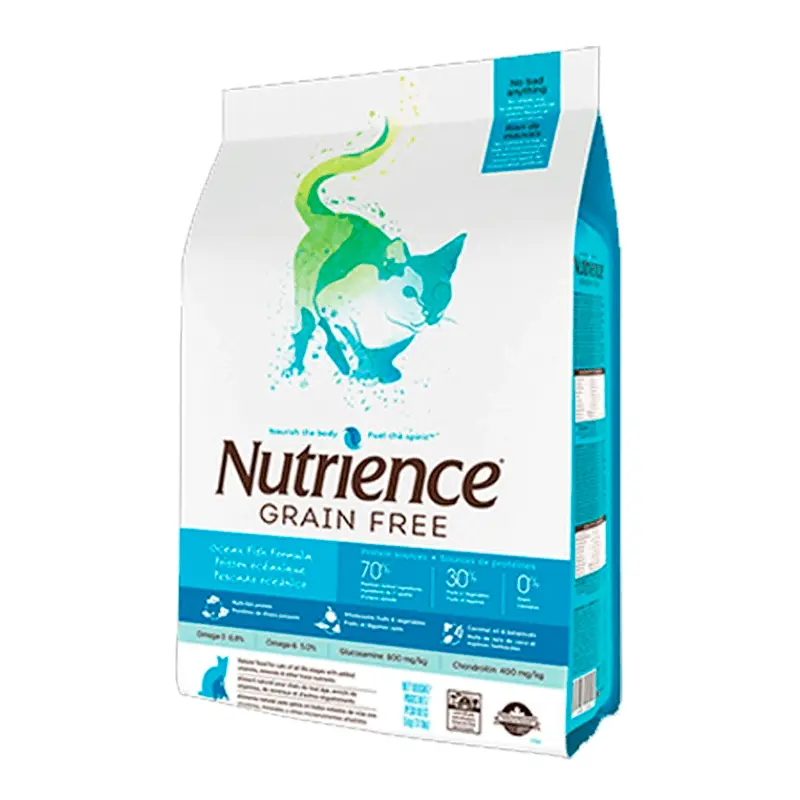 Nutrience Ocean Fish Formula Grain Free Gato 2.5Kg — TusMascotas.cl