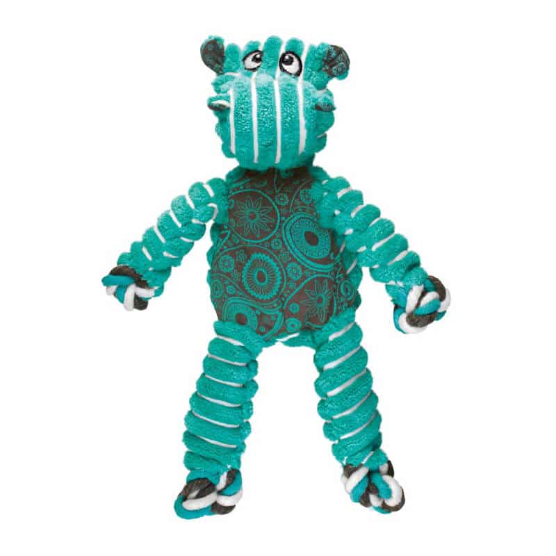 Kong Floppy Knots Hippo Talla M/L — TusMascotas.cl Peluche perros