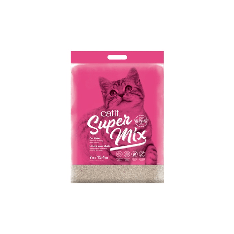 Arena Catit Super Mix 7 Kg — antiadherente TusMascotas.cl