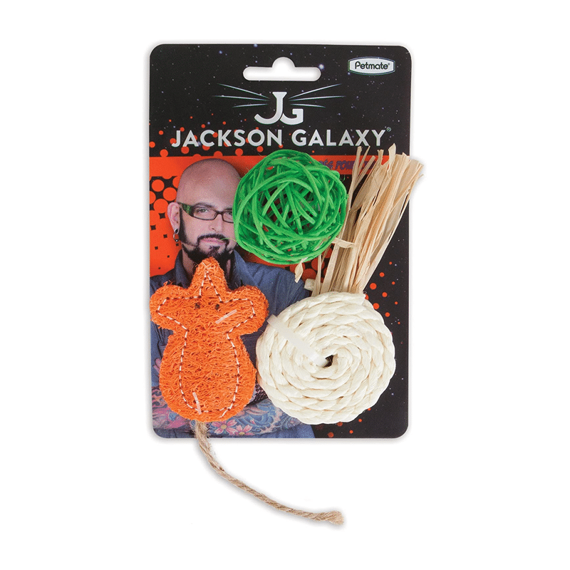 Natural Play Time 3 Colores - Jackson Galaxy — TusMascotas.cl