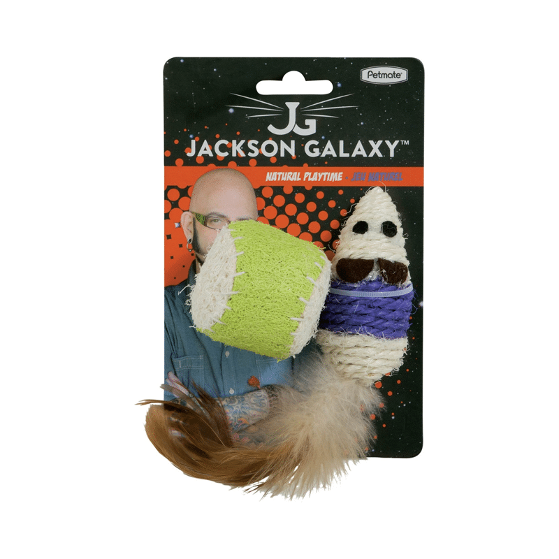 Raton Y Pelota Natural - Jackson Galaxy — TusMascotas.cl