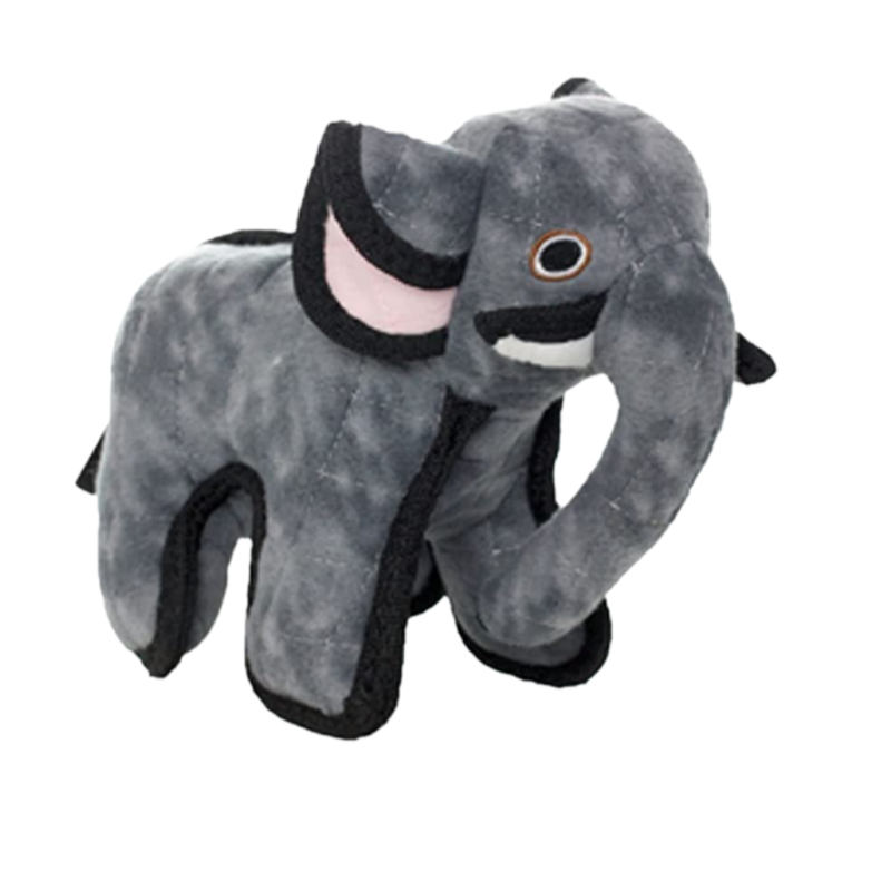 T-Z- Elephant Dog Toy- Tuffy Zoo — TusMascotas.cl