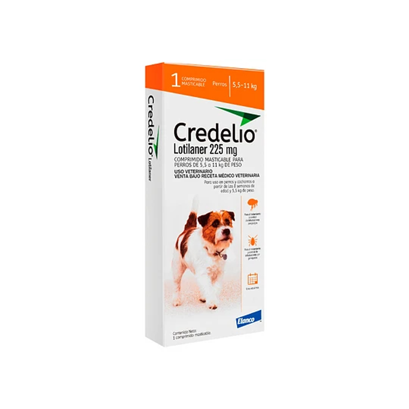 Credelio 225mg 5.5 a 11kg — TusMascotas.cl