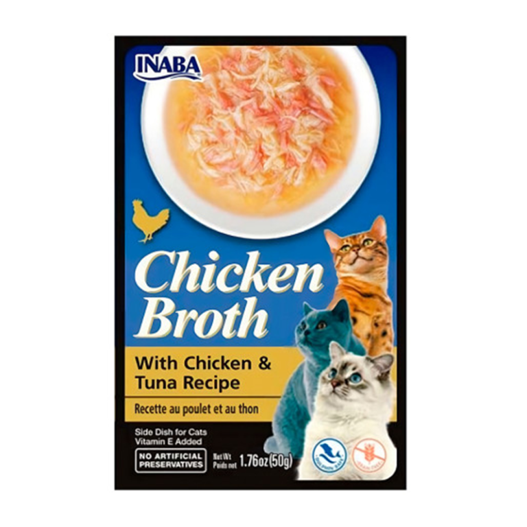 Churu Broth Chicken Tuna Recipe 50gr — TusMascotas.cl