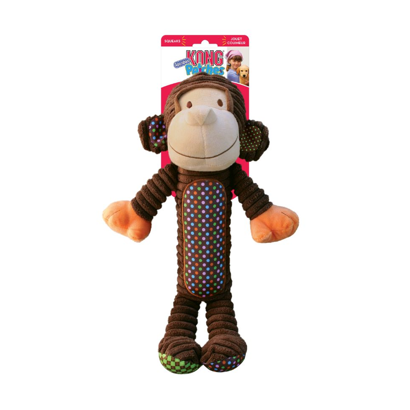 Kong Patches Adorables Monkey XL — TusMascotas.cl