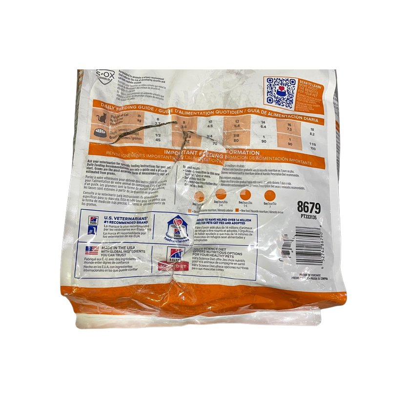 Outlet Detalle en Empaque y Perdida de Contenido-Hills cd Urinary Care ...